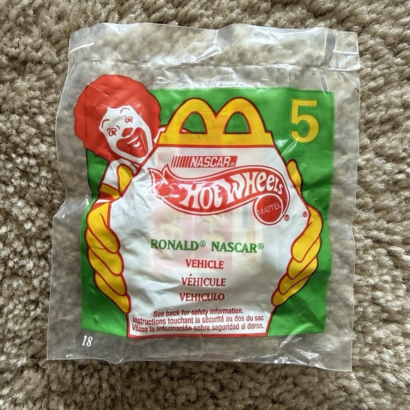 McDonald's / Mattel Hot Wheels | Toys | Vtg 998 Mcdonalds Happy Meal ...